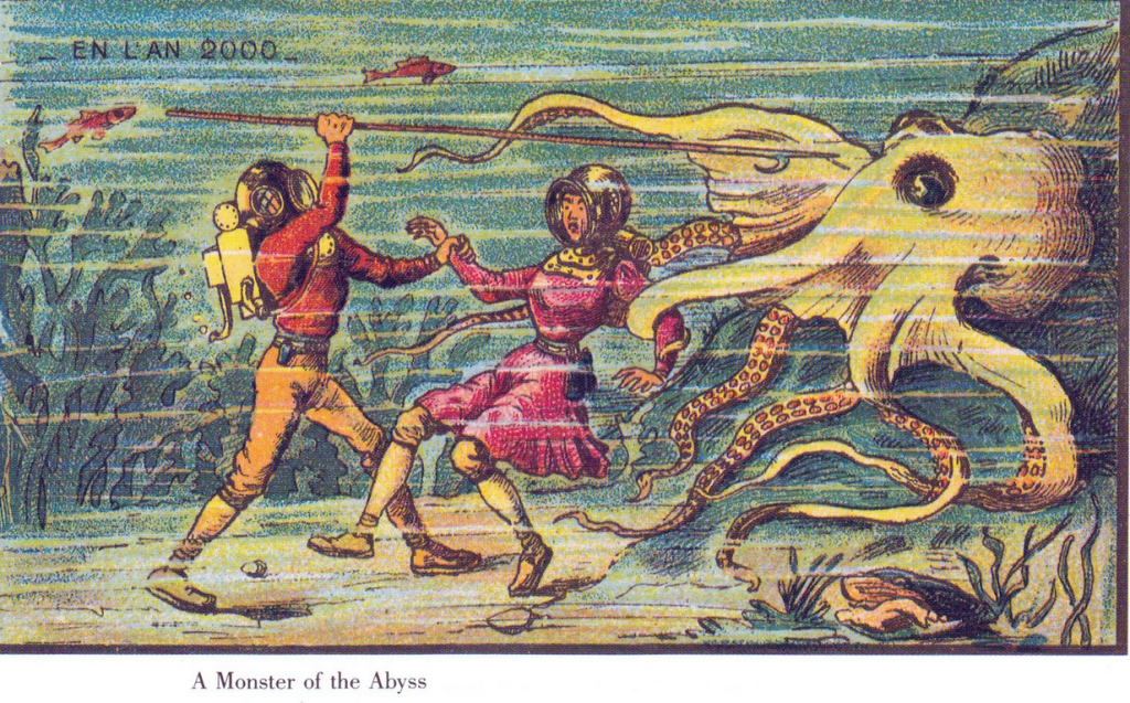 Fighting A Sea Monster